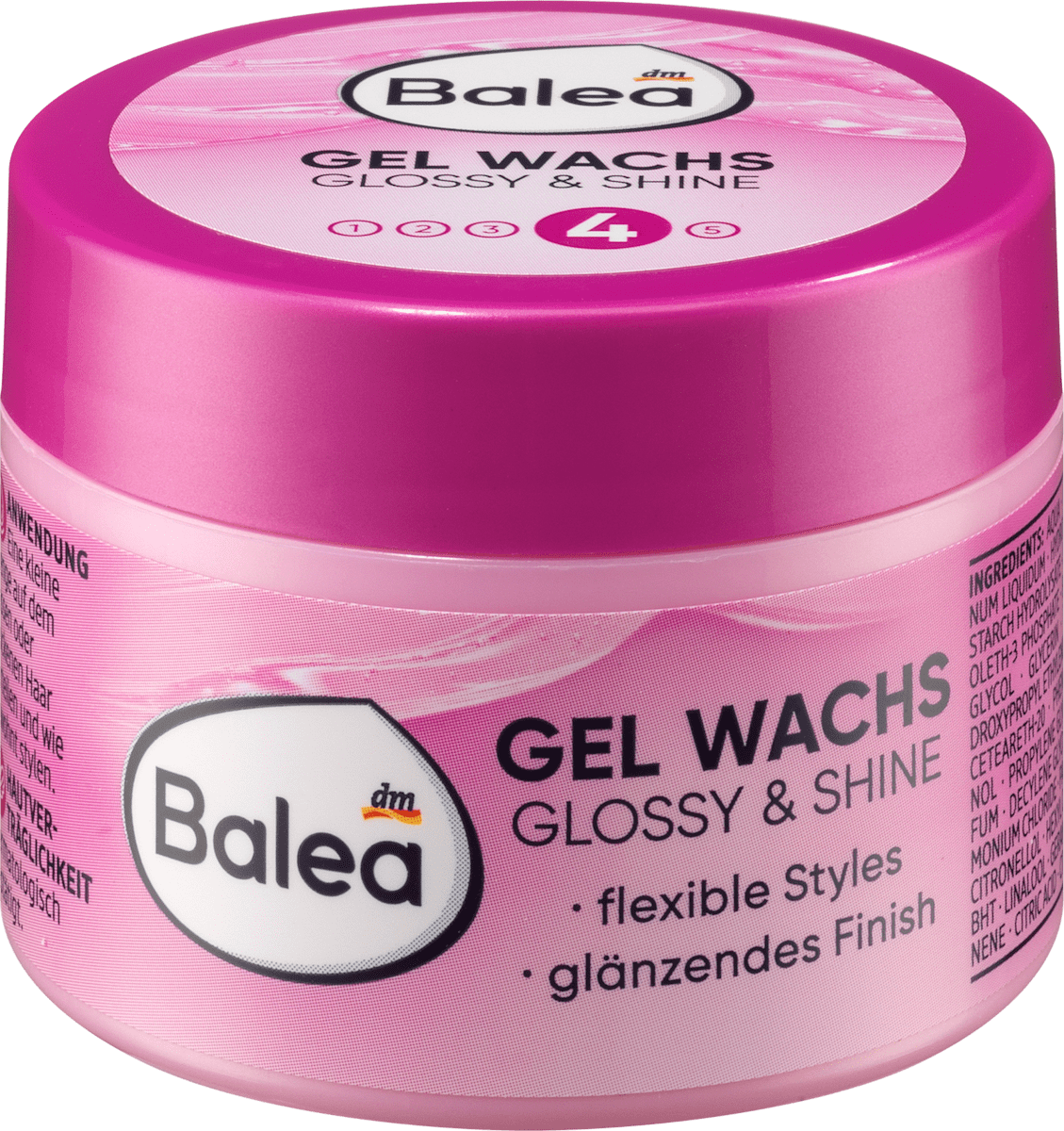 Balea Gel de păr Glossy & Shine, 75 ml | dm.ro