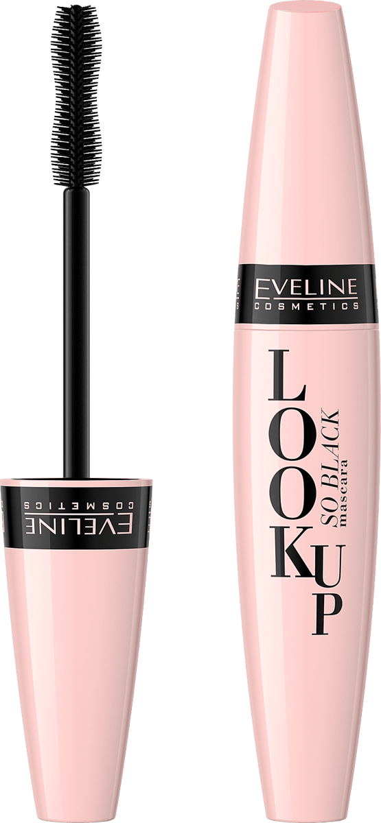 EVELINE COSMETICS Look Up So Black maskara za volumen trepavica, 10 ml ...