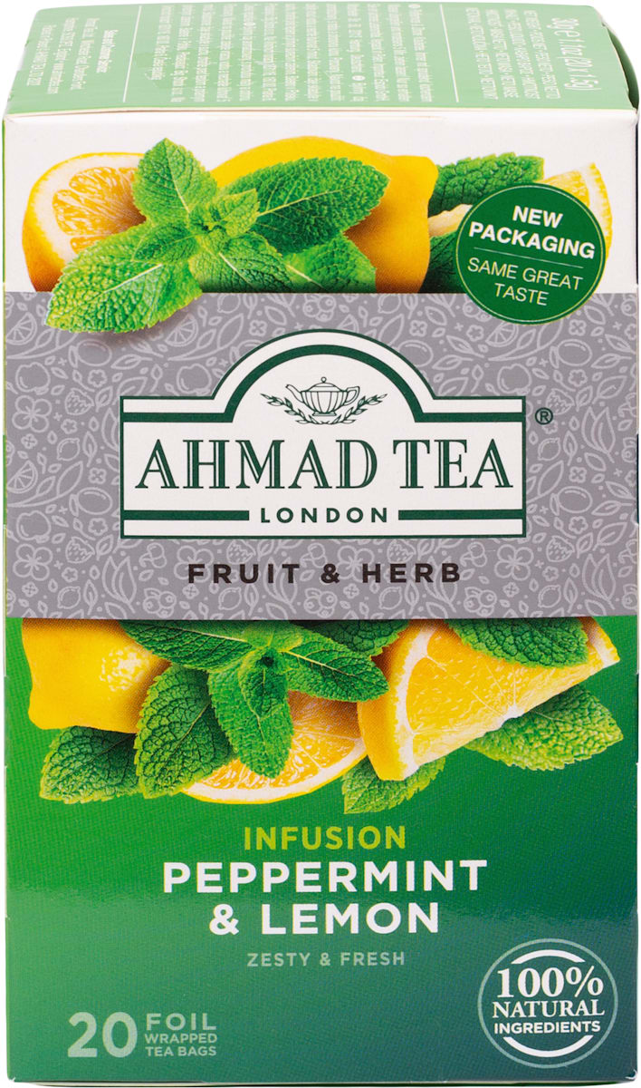 AHMAD TEA Fruit & Herb čaj – menta & limun, 20 vrećica, 30 g | dm ...