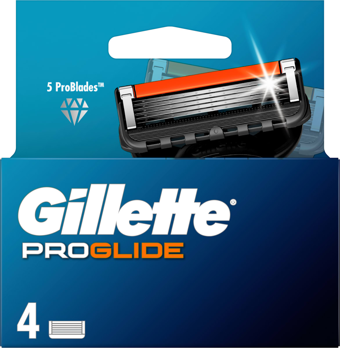 Gillette Ножчета за бръснене Fusion ProGlide, 4 бр. | dm България