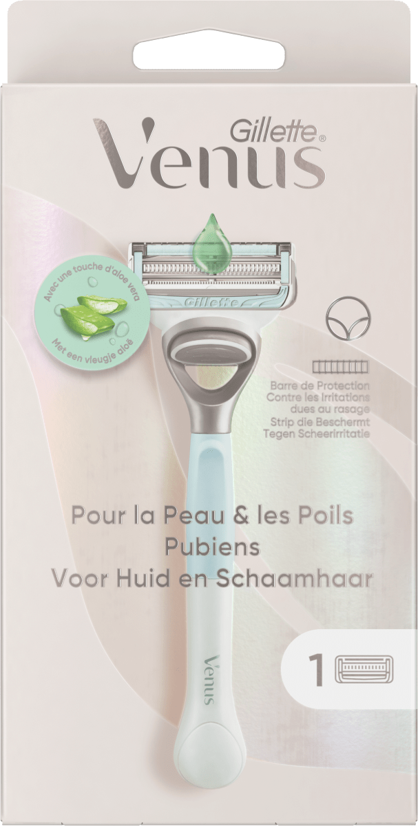 Gillette Venus Brijač za intimnu zonu + jedna dopuna za brijač, 1 kom ...