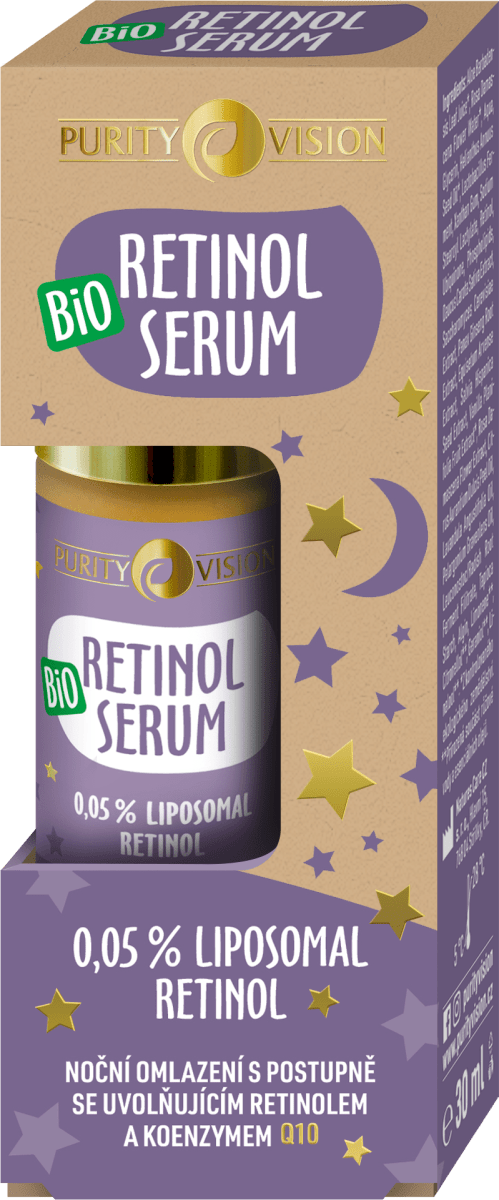 Purity Vision BIO Retinol noční sérum, 30 ml | dm.cz