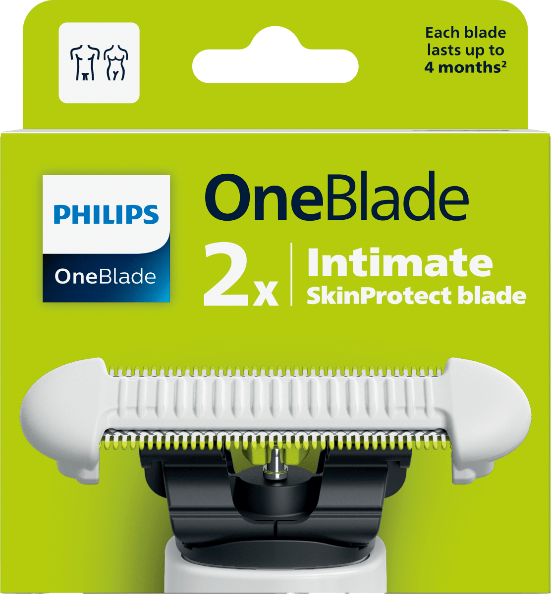 PHILIPS OneBlade OneBlade britvice Intimate, 2 kom. | dm.hr