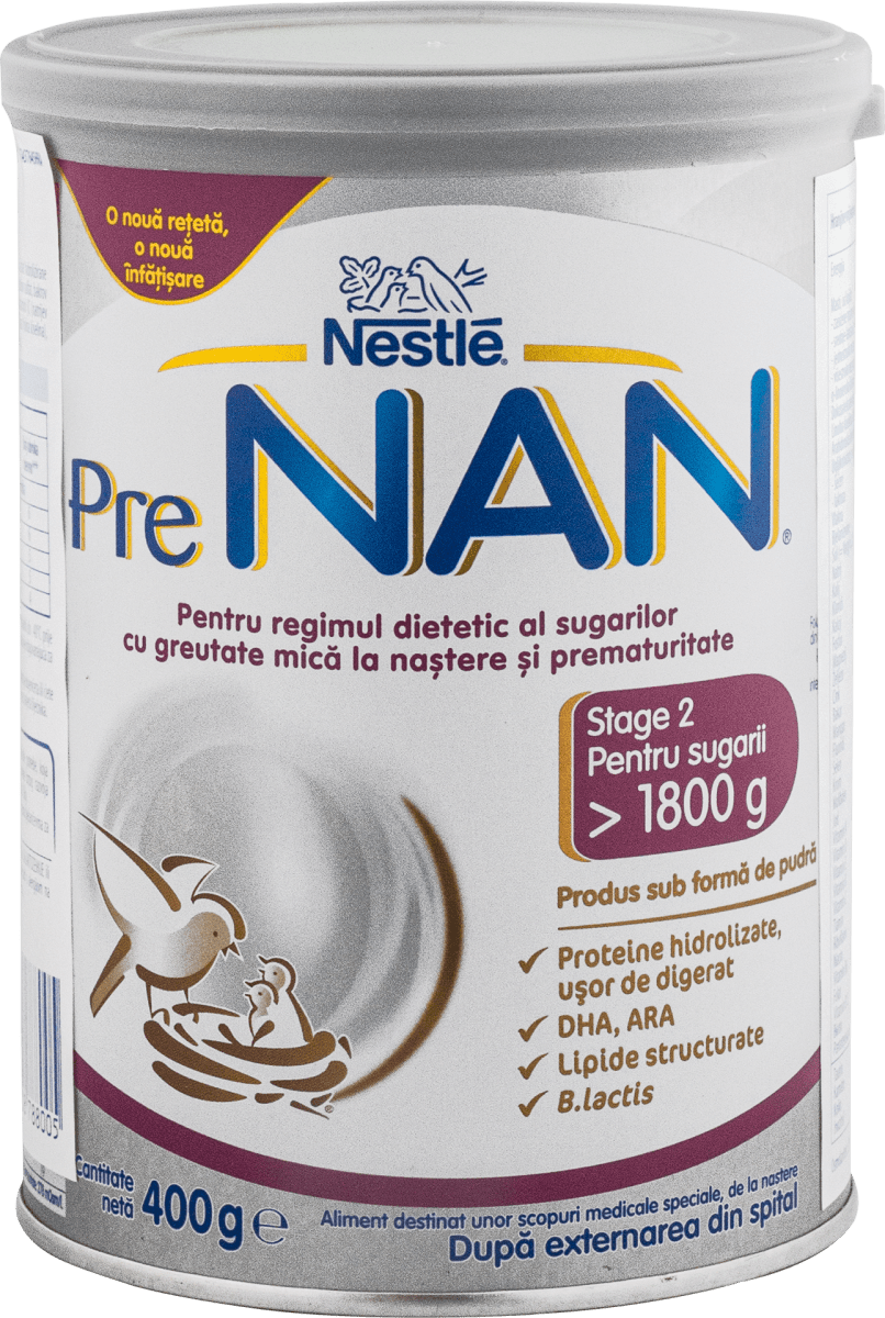Nestlé Pre Nan mliječna formula za prijevremeno rođene bebe, 400 g | dm ...