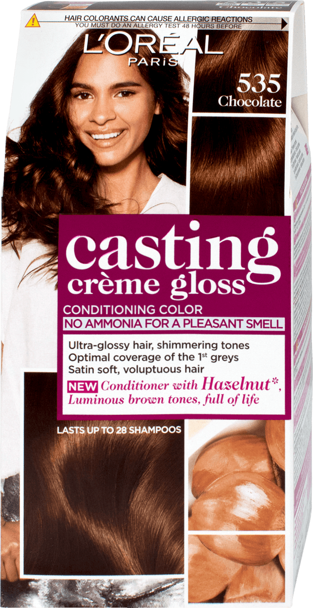 L'ORÉAL PARiS CASTING Crème Gloss Boja za kosu - 535 Chocolate, 1 kom ...