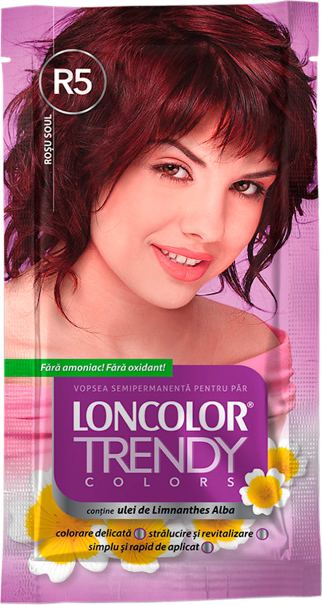 LONCOLOR TRENDY Vopsea semipermanentă red R5, 1 buc | dm.ro
