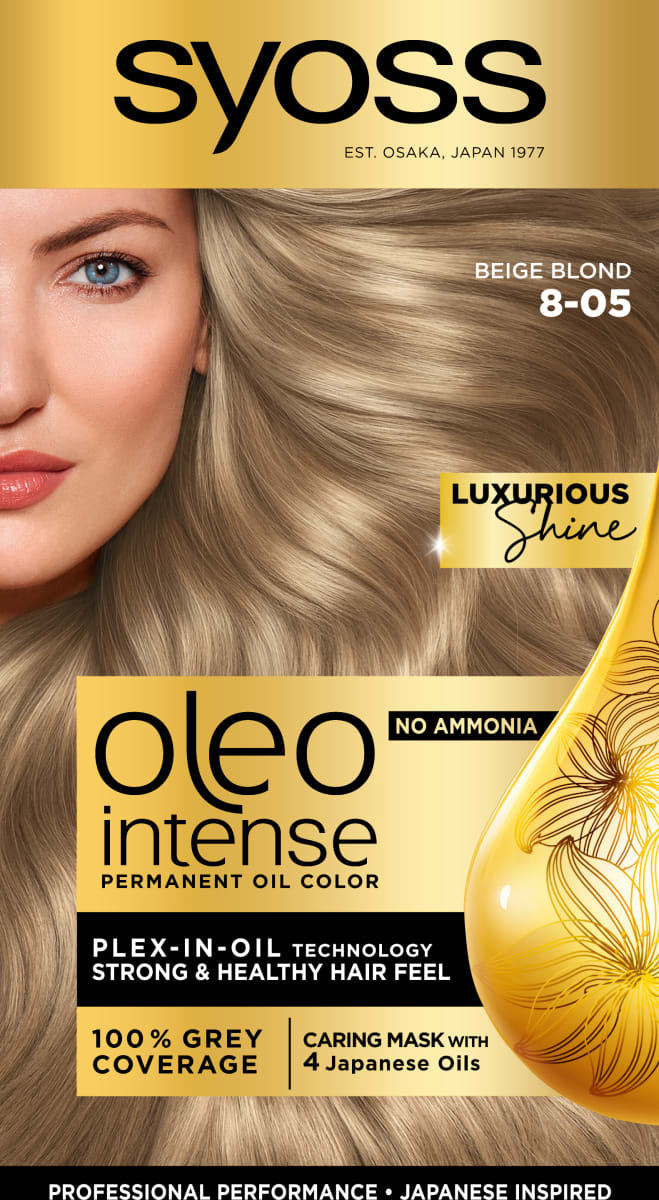syoss Oleo Intense Vopsea permanentă 8-05, 1 buc | dm.ro