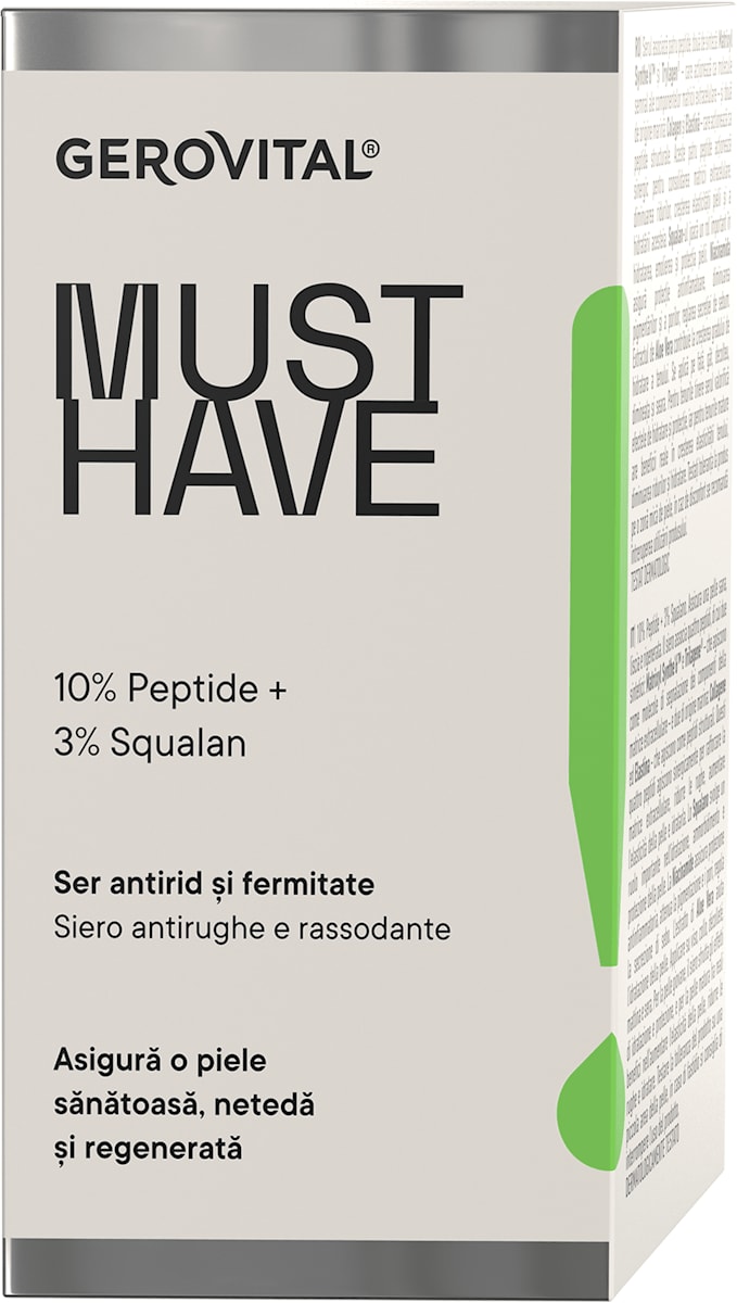 GEROVITAL Ser pentru față antirid și fermitate, 30 ml | dm.ro