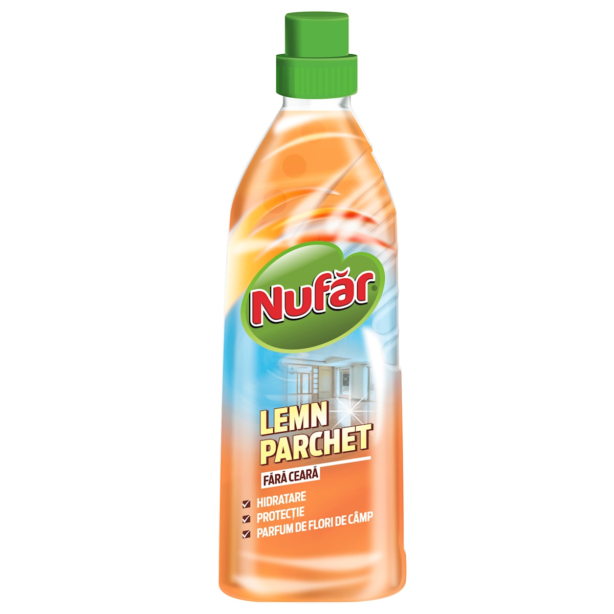 Nufar Nufăr detergent pentru parchet fără ceară, 750 ml | dm.ro