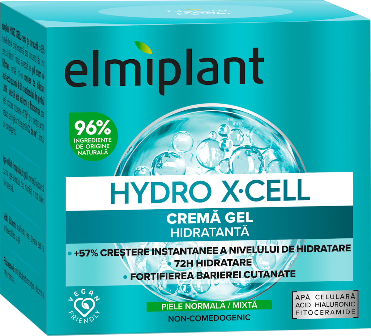 Elmiplant Hydro X-cell cremă de față pentru tenul normal, 50 ml | dm.ro