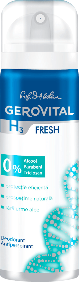 GEROVITAL Deodorant spray Fresh, 150 ml | dm.ro