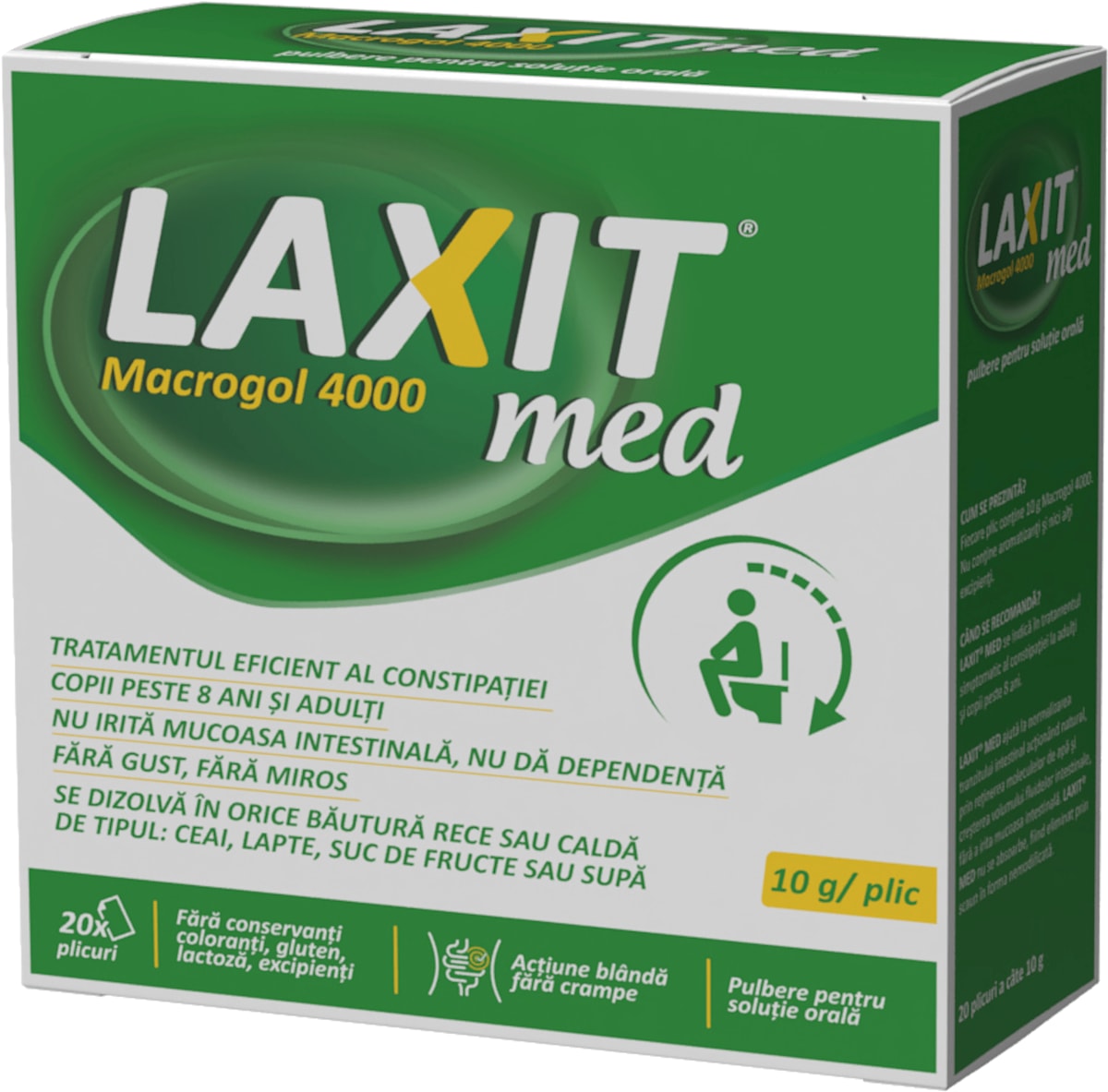 Fiterman Pharma Laxit Med, 1 buc | dm.ro