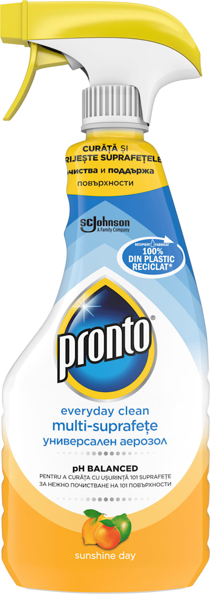 Pronto Soluție multisuprafețe cu pulverizator sunshine day, 500 ml | dm.ro