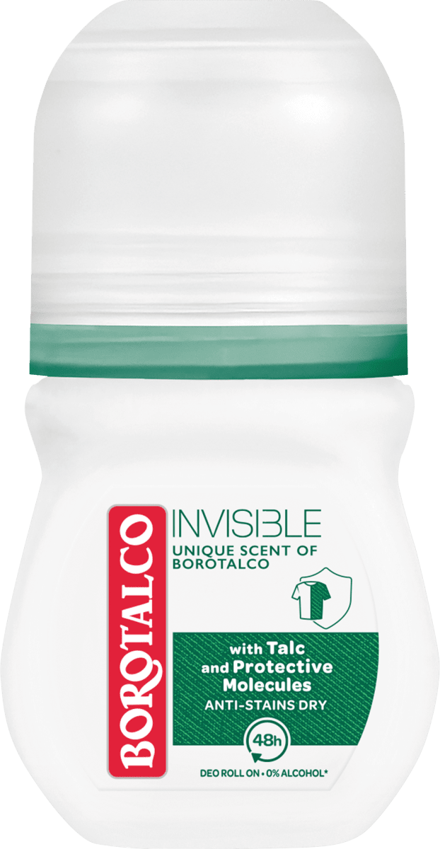 Borotalco Deo Roll-On Invisible, 50 ml | dm.at