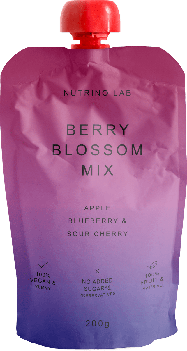 Nutrino Lab BERRY BLOSSOM MIX pire - jabuka, borovnica i višnja, 200 g ...