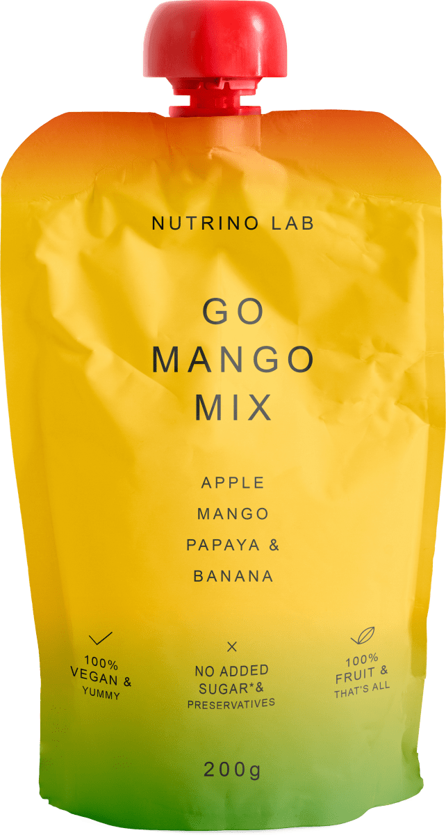 Nutrino Lab GO MANGO MIX pire - jabuka, mango, papaja, banana, 200 g ...