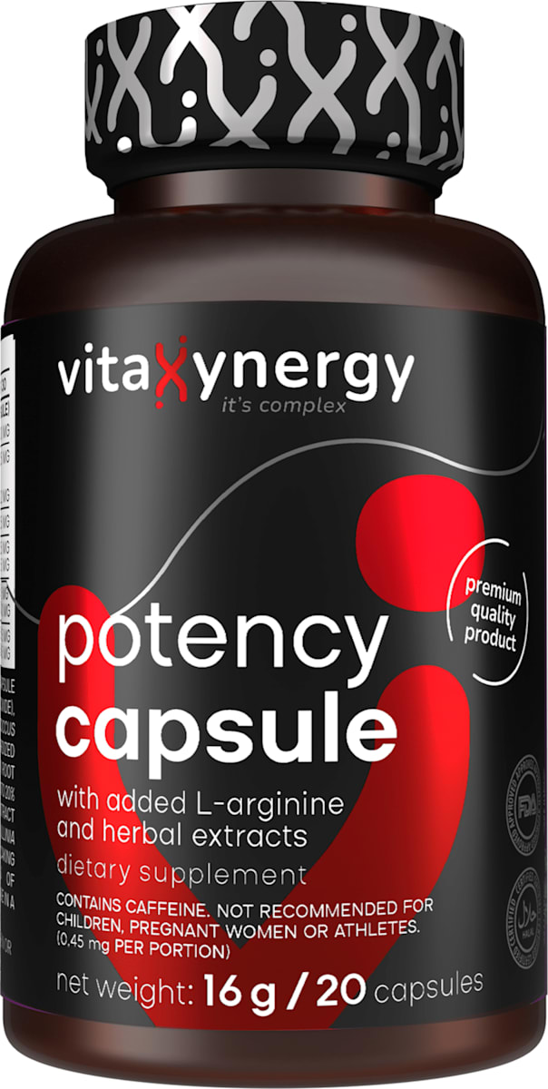 vitaxynergy CAPSULE POTENTA, 20 buc | dm.ro