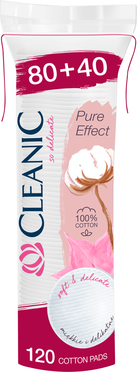 CLEANIC Pure Effect tupferi, 80 kom | dm.rs