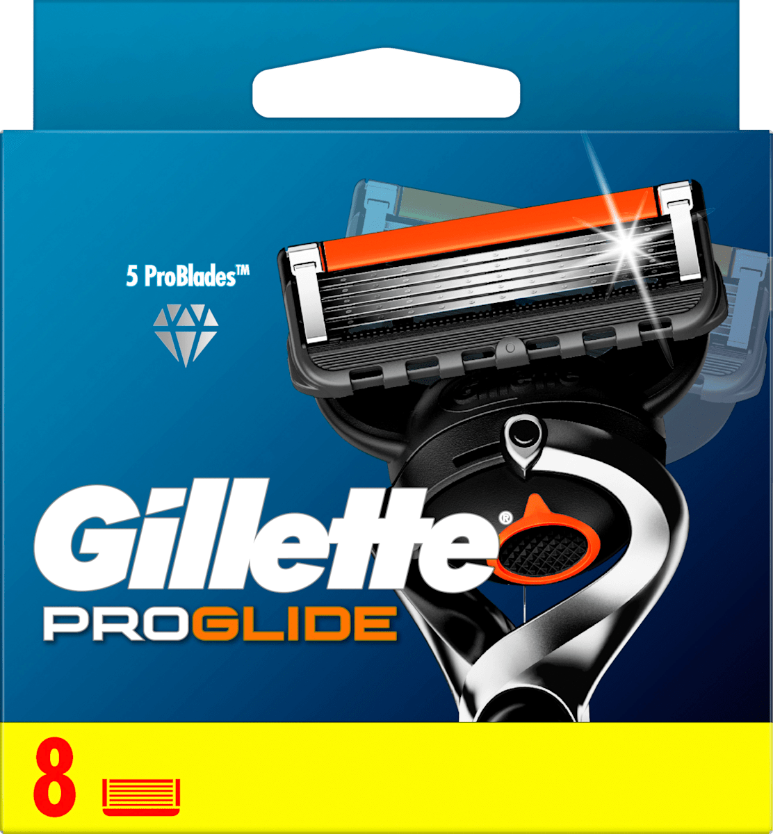 Gillette Nadomestne brivne glave Fusion ProGlide, 8 kos | dm.si