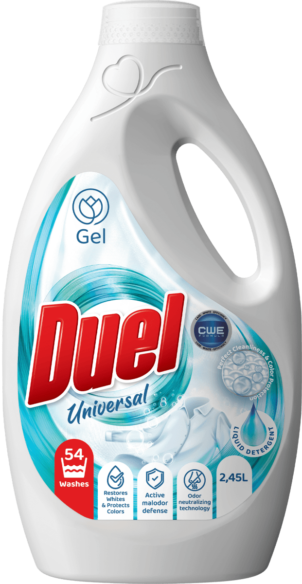 Duel Universal tečni deterdžent za pranje veša, 54 pranja, 2,45 l | dm-drogeriemarkt.ba