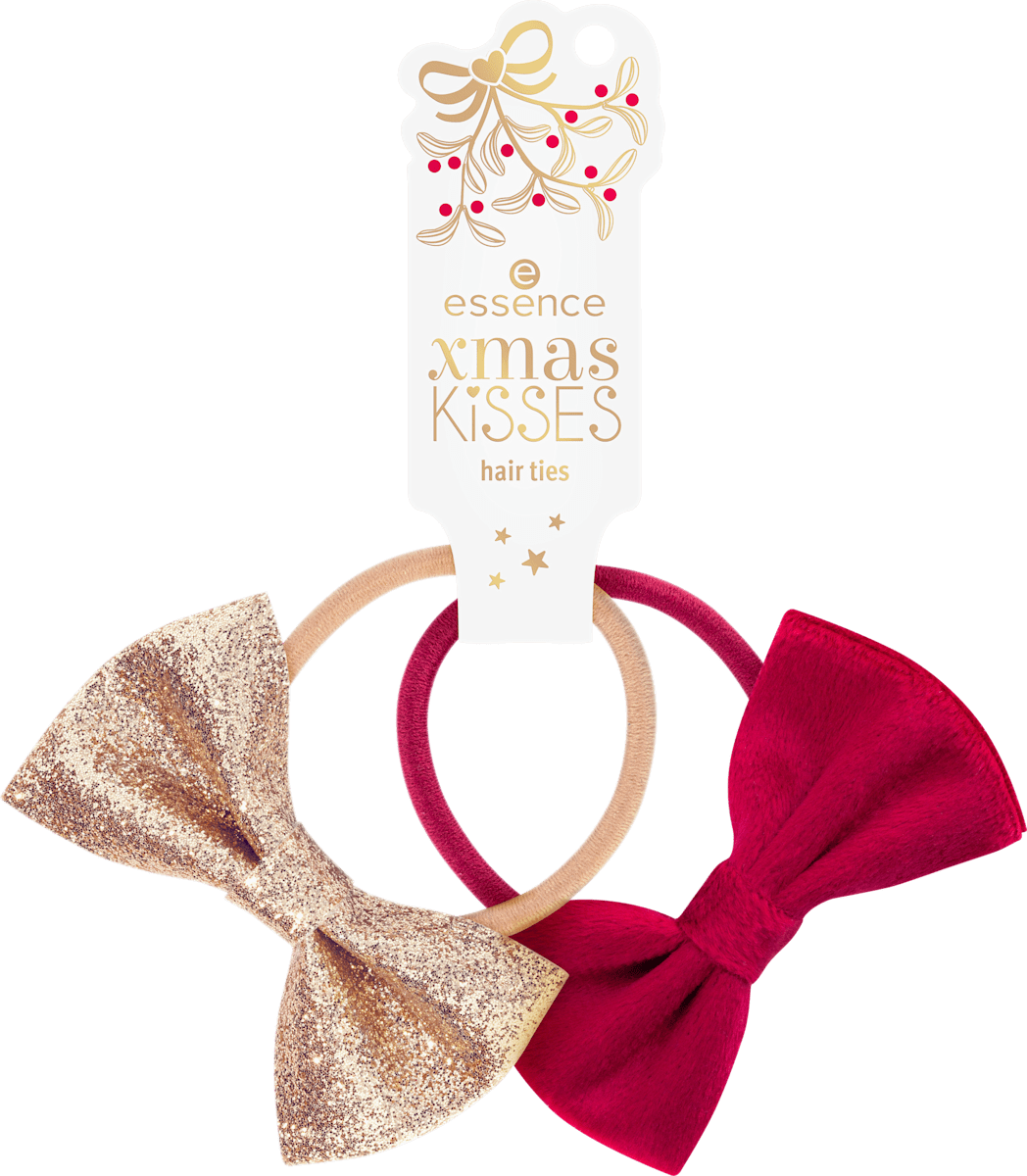 essence Elastice pentru păr Xmas Kisses 01 Mistletoe's Bow, Kiss Below ...