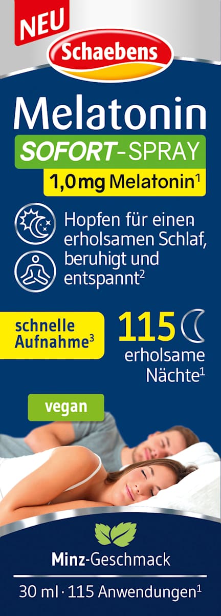 Schaebens Melatonin Sofort-Spray, 30 ml dauerhaft günstig online kaufen ...