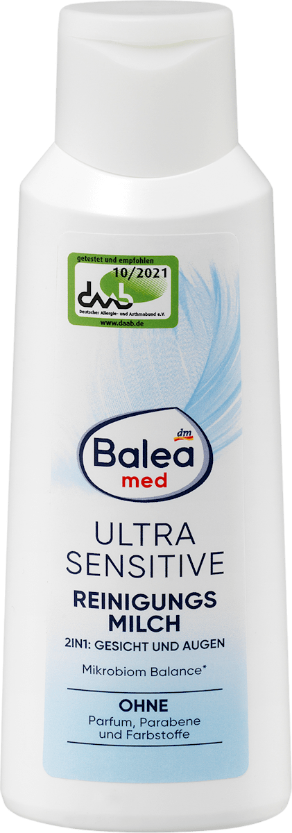 Balea med Почистващо мляко за лице Ultra Sensitive, 200 ml | dm България