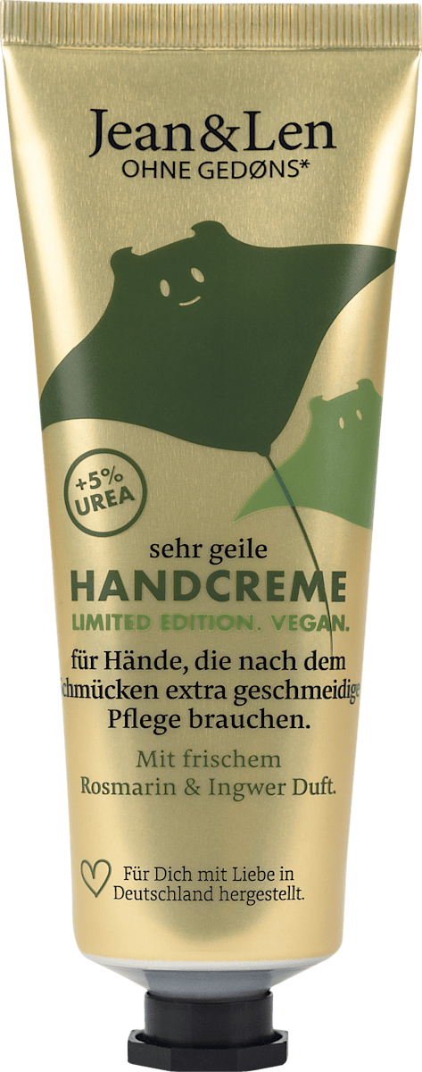 Jean&Len Handcreme Rosemary & Ginger mit Urea, 75 ml dauerhaft günstig ...