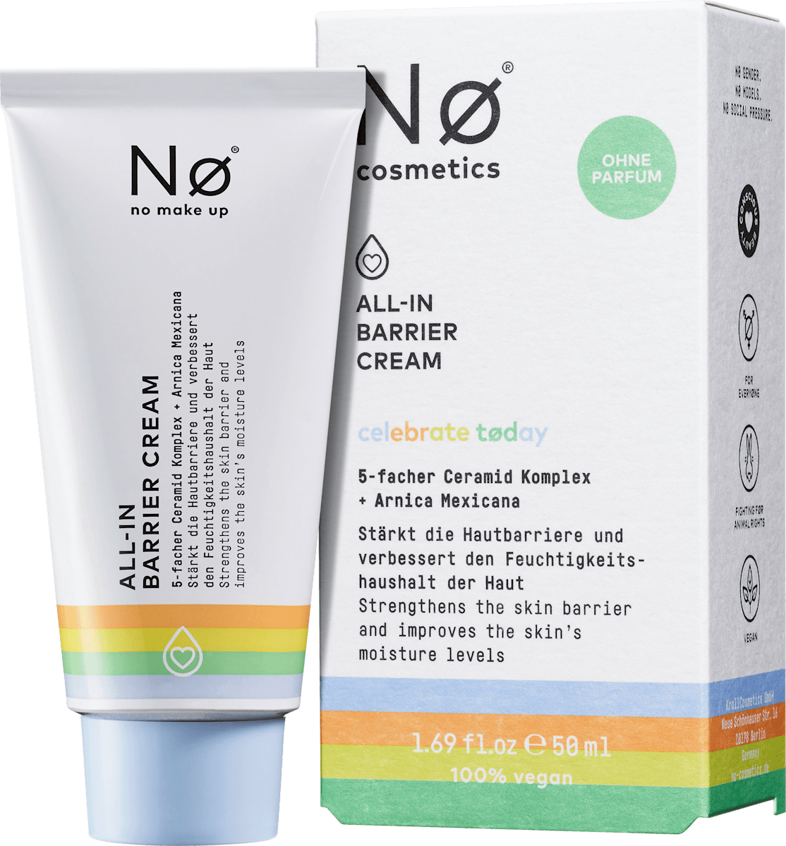Nø Cosmetics Gesichtscreme All-In Barrier, 50 ml dauerhaft günstig ...