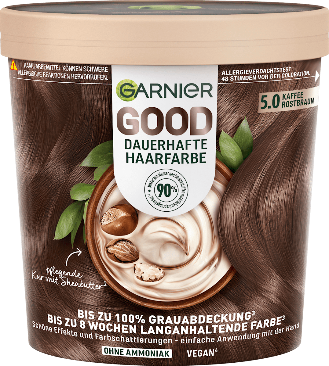 GARNIER GOOD Haarfarbe 5.0 Kaffee Rostbraun, 1 St dauerhaft günstig ...