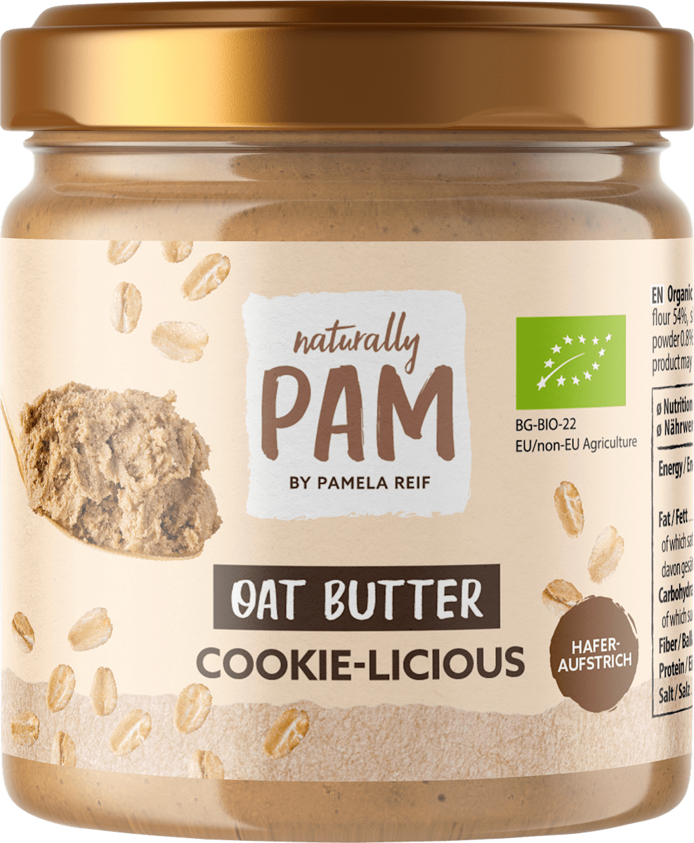 Naturally PAM Hafercreme, Oat Butter Cookie-Licious, 200 g dauerhaft ...