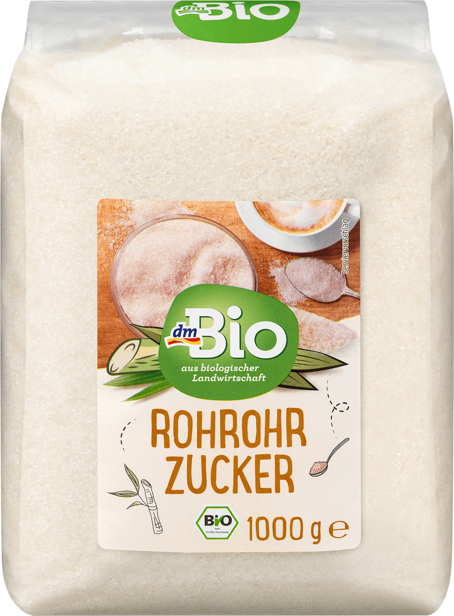 dmBio Bio surovi trsni sladkor, 1 kg | dm.si