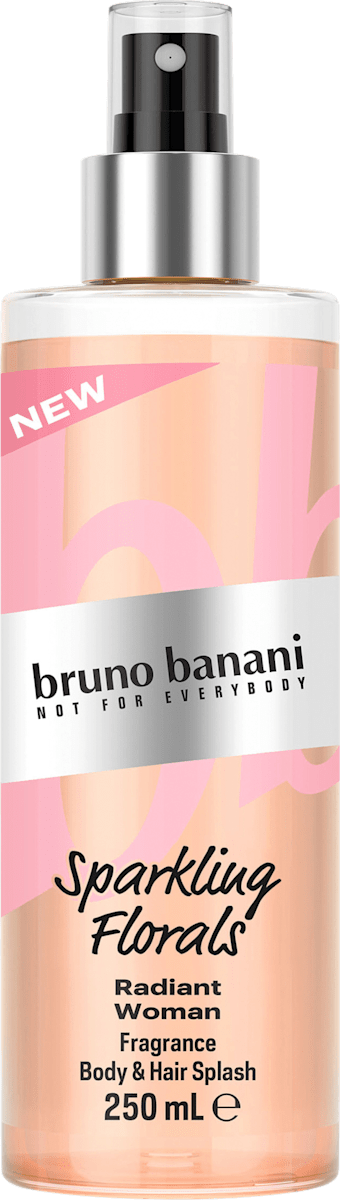 Bruno Banani Radiant Woman Körperspray Body Splash, 250 ml dauerhaft ...
