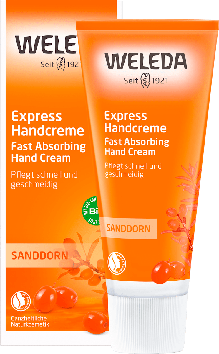 Weleda Handcreme Express Sanddorn, 50 ml dauerhaft günstig online ...