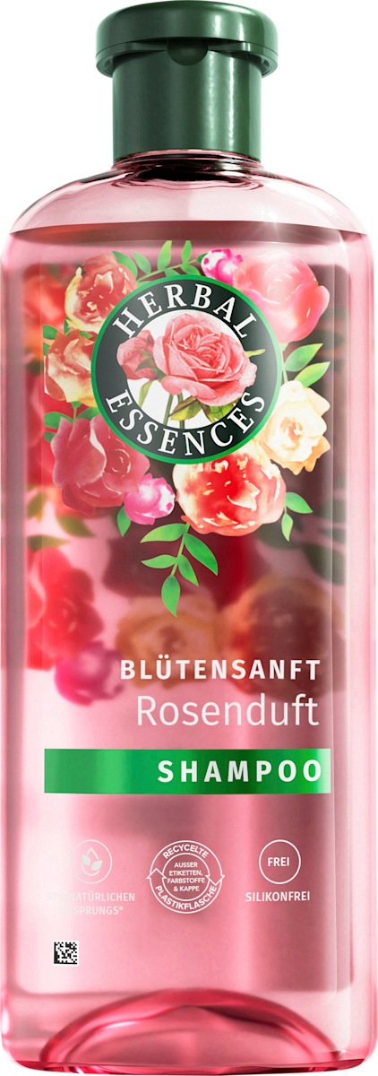 Herbal Essences Shampoo Blütensanft Rosenduft, 350 ml dauerhaft günstig ...