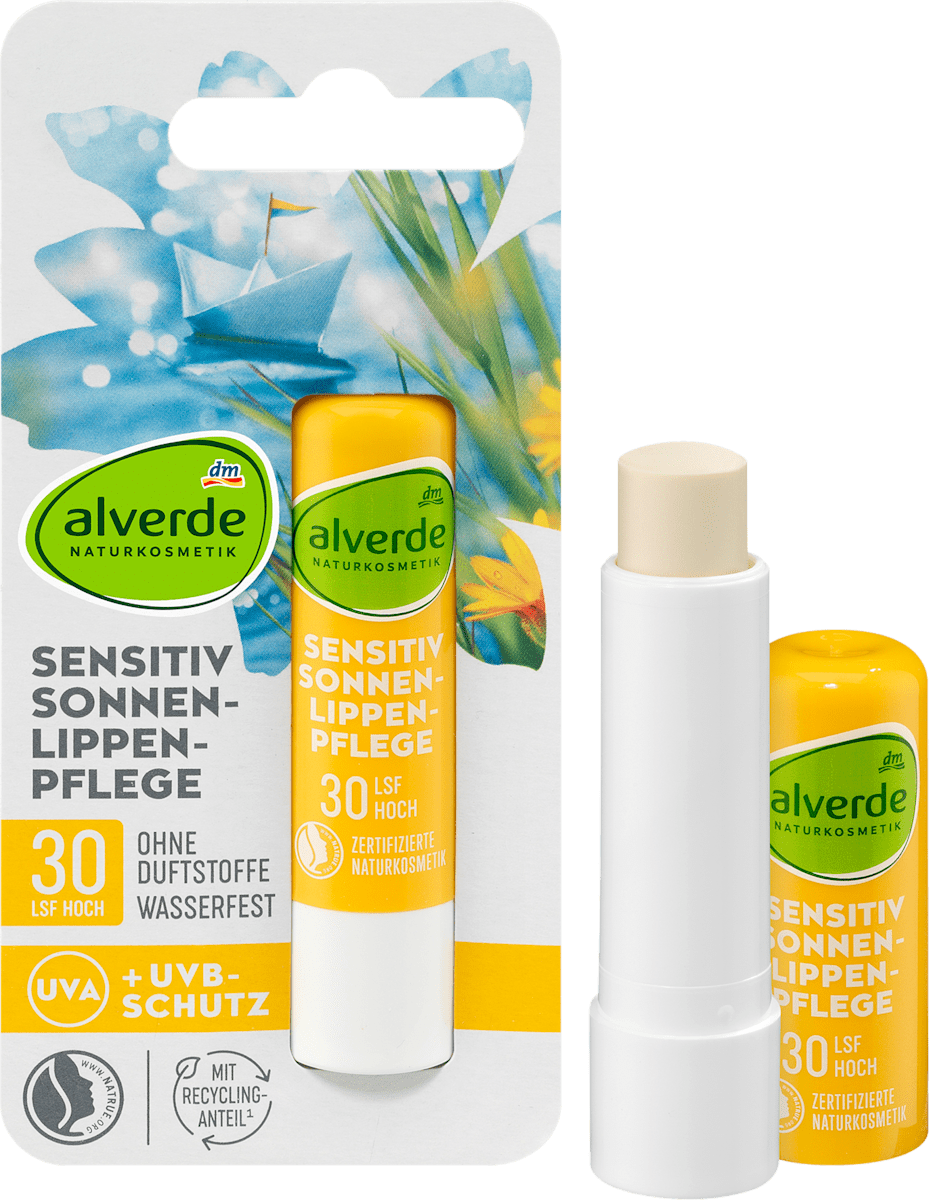 alverde NATURKOSMETIK Sztyft pielęgnaycjny do ust SPF 30, 4,8 g kupuj w ...
