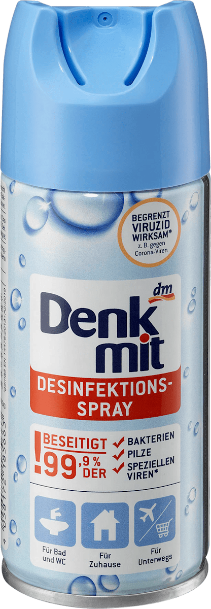Denkmit Desinfektionsspray für Oberflächen, 100 ml | dm.at