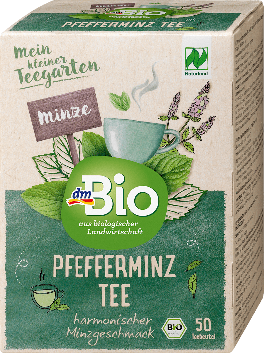 dmBio Čaj od nane, 50 kesica, 75 g | dm.rs