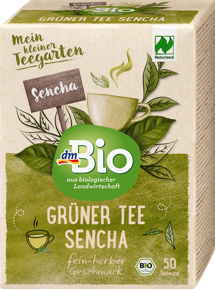dmBio Grüner Tee Sencha (50 Beutel), 75 g dauerhaft günstig online ...