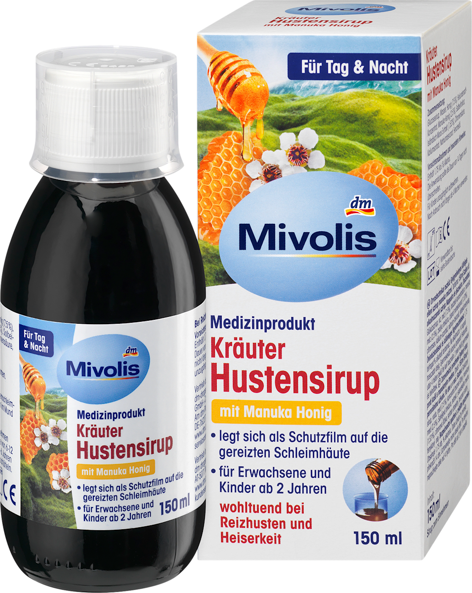 Mivolis Hustensirup Kräuter, 150 ml | dm.at
