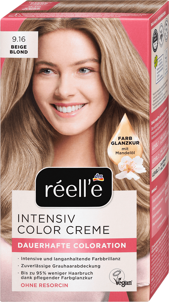 réell‘e Haarfarbe 9.16 Beige Blond, 1 St dauerhaft günstig online ...