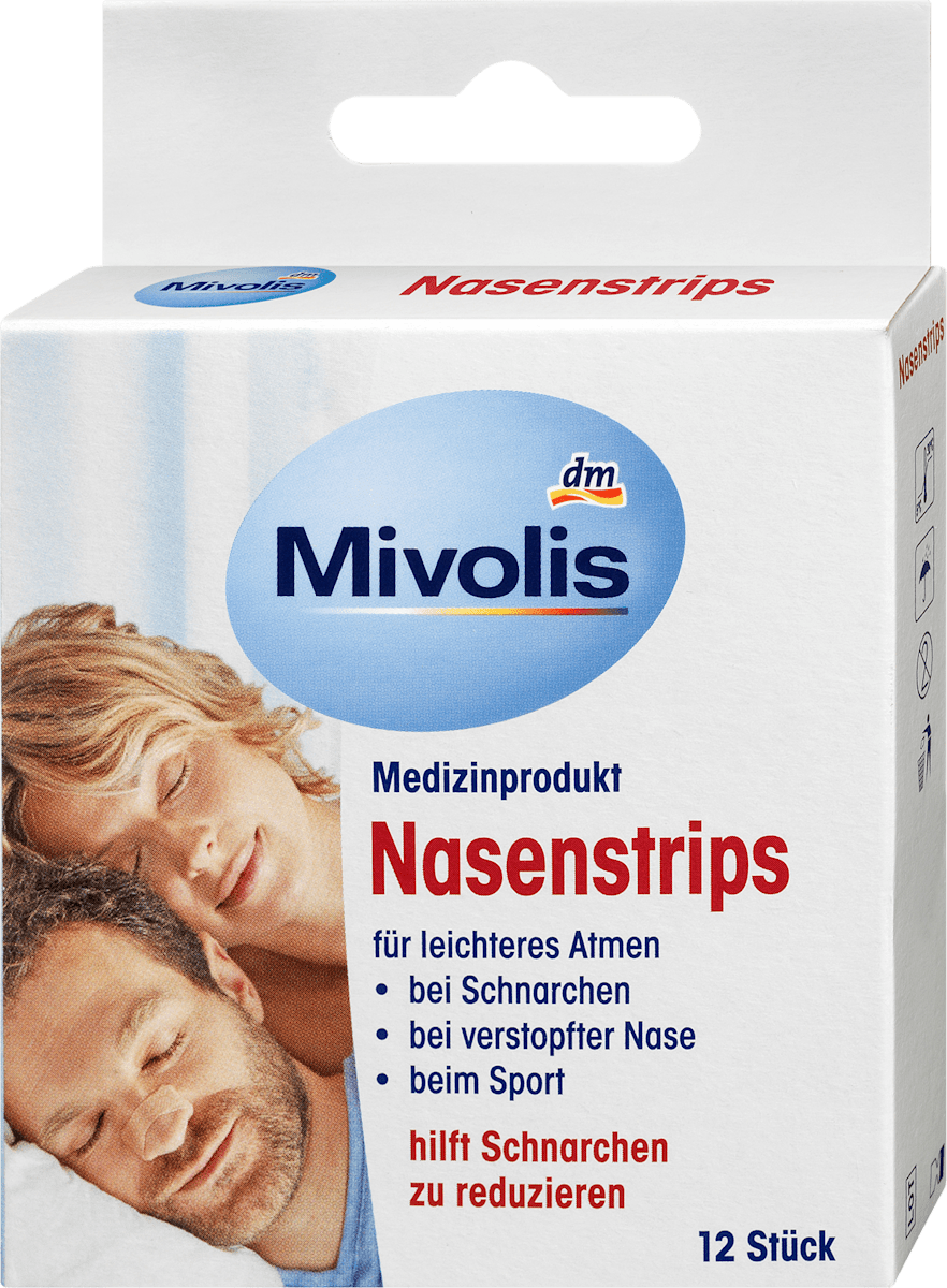 Mivolis náplasti na nos, 12 ks | dm.cz