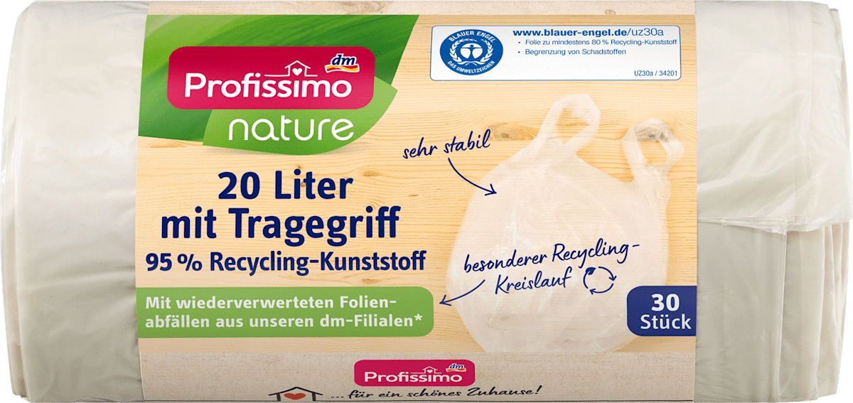 Profissimo Kese za smeće sa ručkama, 20l, 30 kom | dm.rs