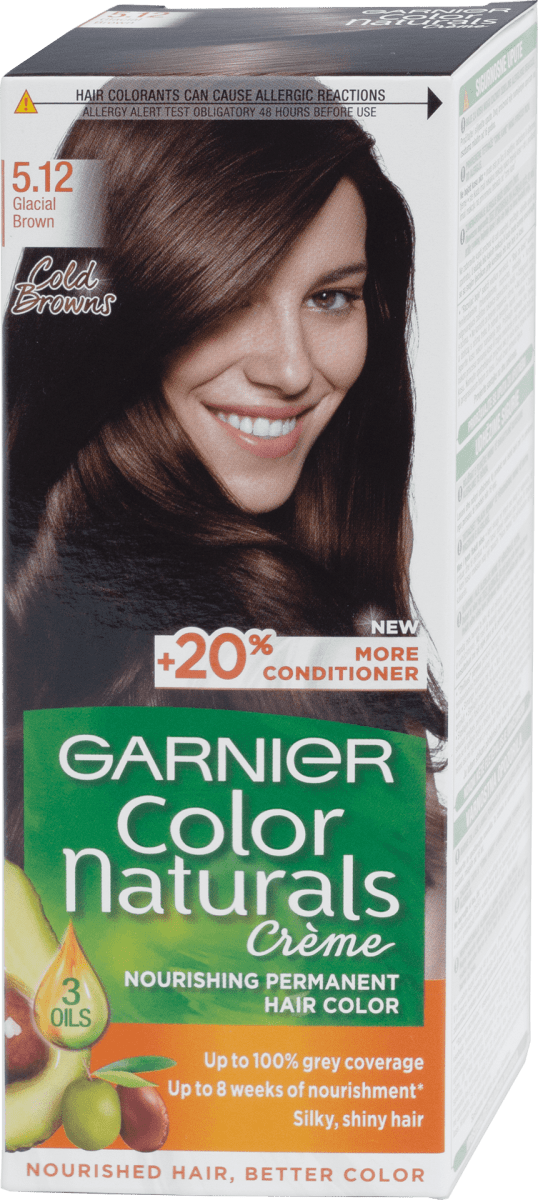 GARNIER Color naturals Boja za kosu - 5.12 Cold Brown, 1 kom. | dm-drogeriemarkt.ba