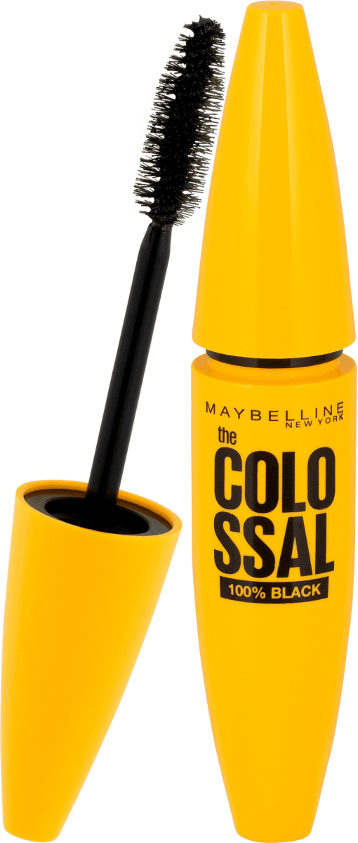 MAYBELLINE NEW YORK the Colossal 100 % Black maskara – 02 Extra Black ...