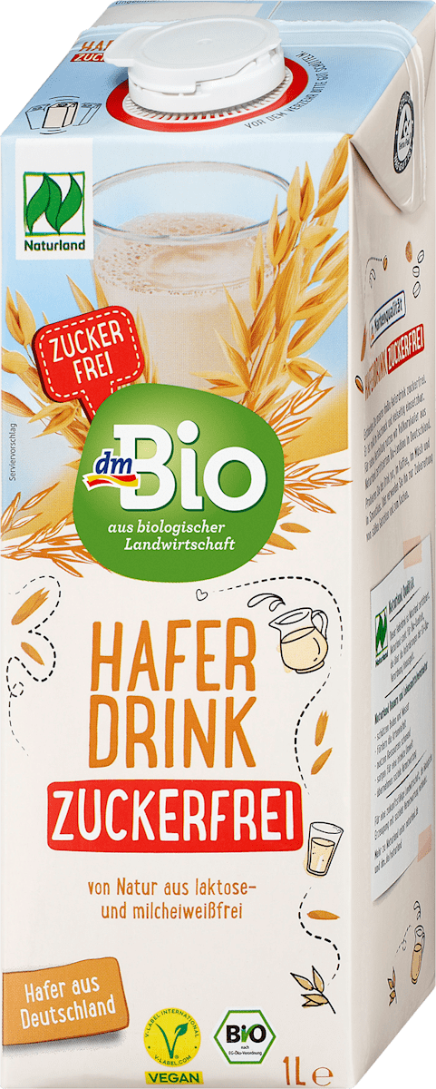 dmBio Napitak od zobi bez šećera, 1 l | dm.hr