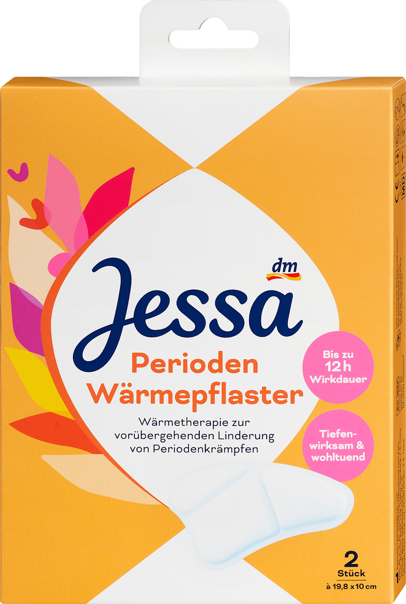 Jessa Perioden-Wärmepflaster, 2 St dauerhaft günstig online kaufen | dm.de