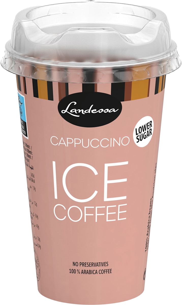 Landessa CAPPUCCINO ICE COFFEE - sa malom količinom šećera, 230 ml | dm.rs