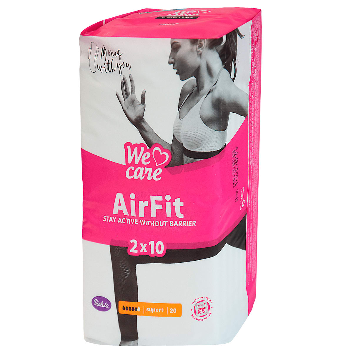 We care AirFit higijenski ulošci super +, 20 kom | dm.rs