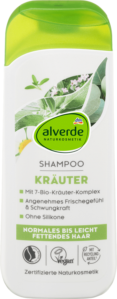 alverde NATURKOSMETIK Shampoo Kräuter, 200 ml | dm.at